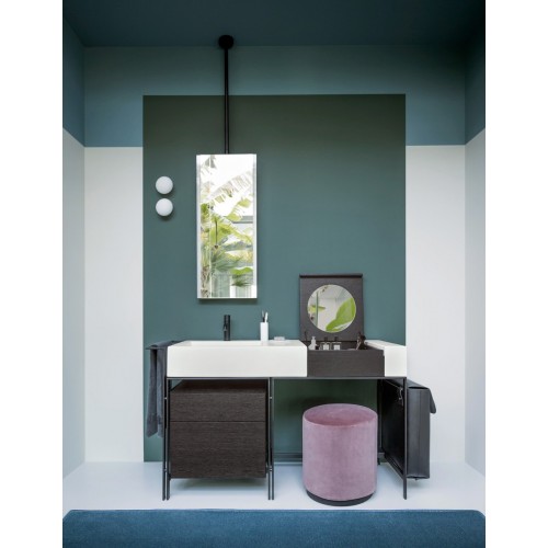 Mobile bagno con elemento make up Narciso Vanity Cielo - ConteCom